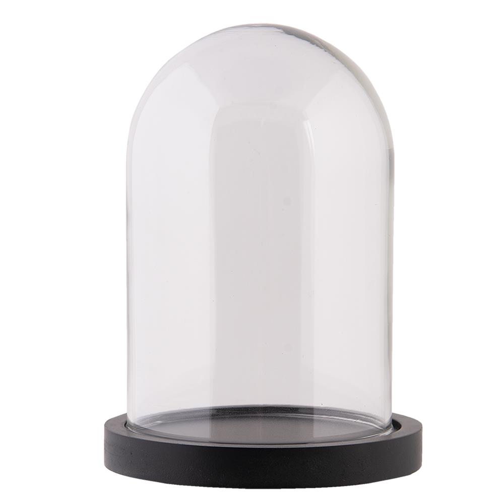 Clayre & Eef Stolp Ø 12x17 cm Glas Rond Glazen Stolp kopen? Shop bij fonQ!