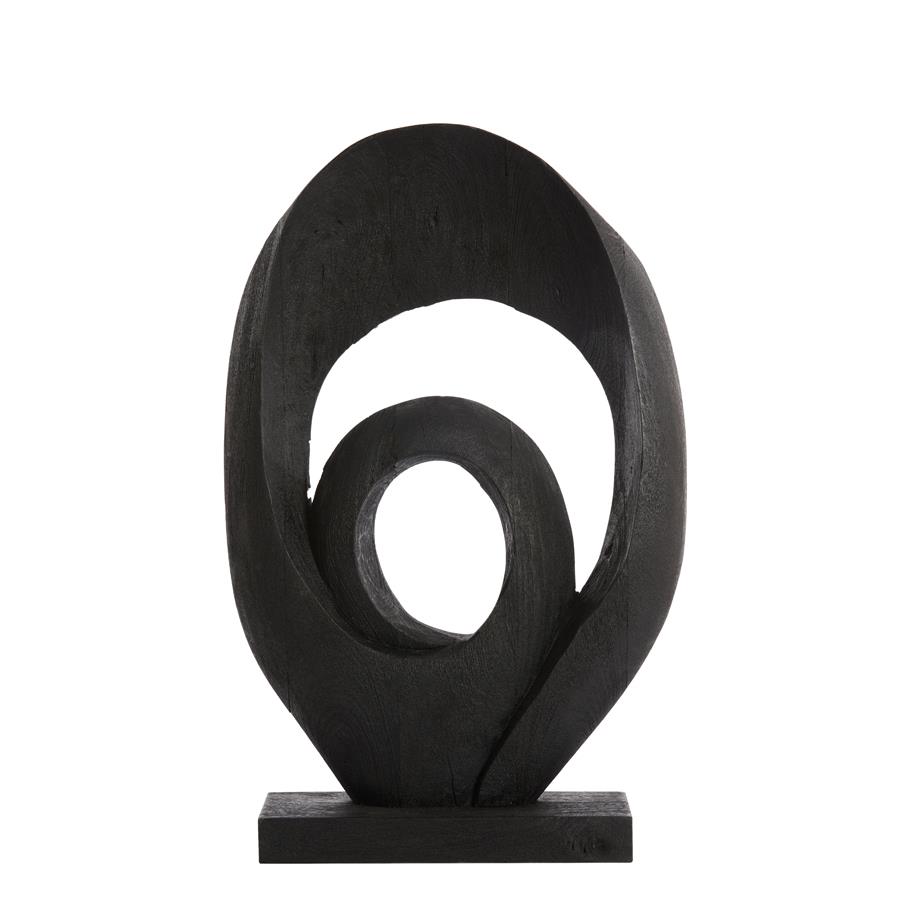 Light & Living - Ornament RANDA - 40x14x60cm - Zwart kopen? Shop bij fonQ!