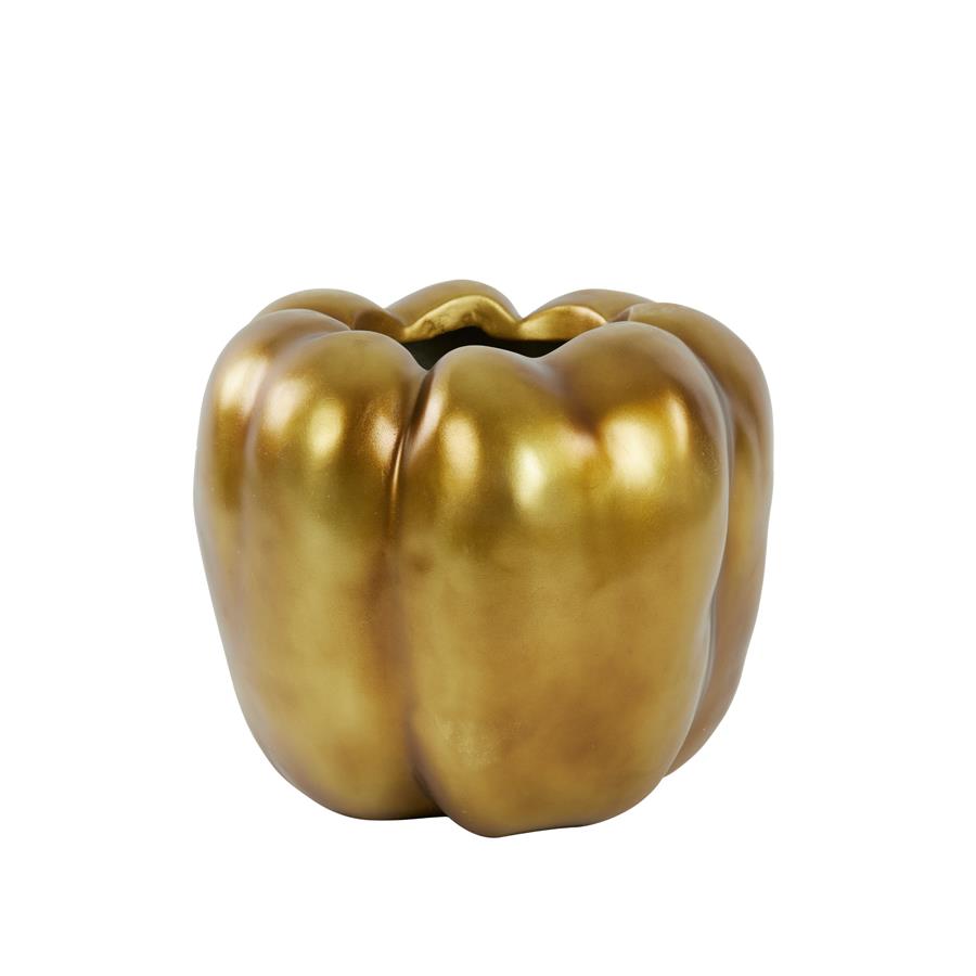 Light & Living - Vaas PEPPER - 35x35x30.5 - Brons kopen? Shop bij fonQ!