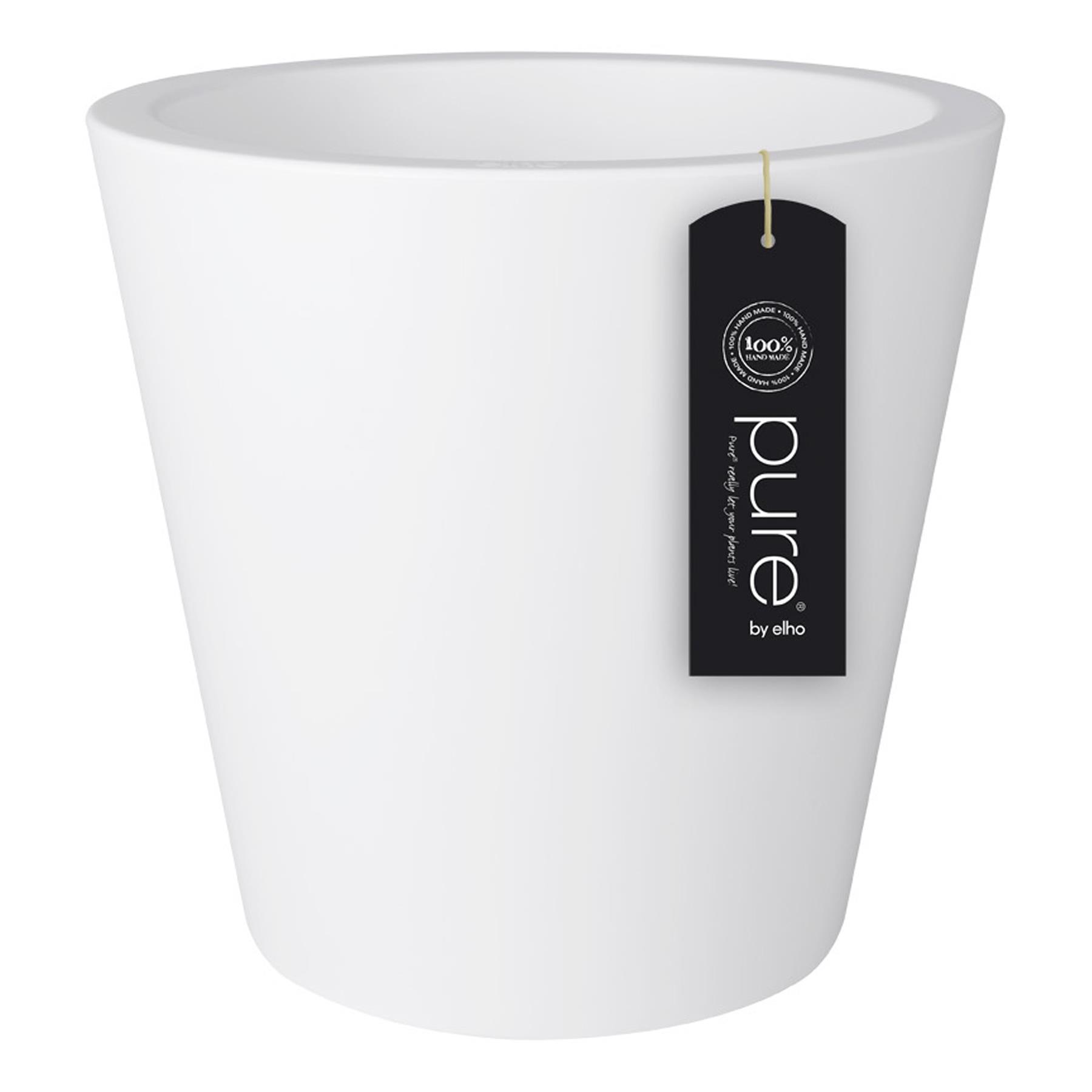 elho Pure Straight Round Plantenbak 80 cm Wit kopen? Shop bij fonQ!