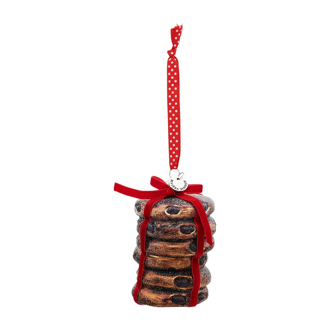 Rivièra Maison - My Cookies Ornament, B13 - Bruin, G55 - Glas, 6,5 cm x ...