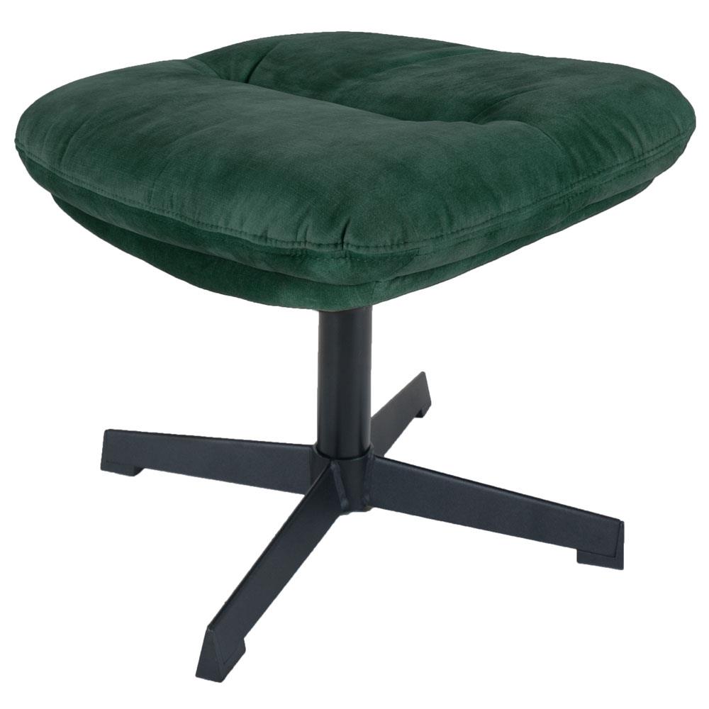 Home67 - Hocker Dorus Adore Velvet - Army Green 29 kopen? Shop bij fonQ!