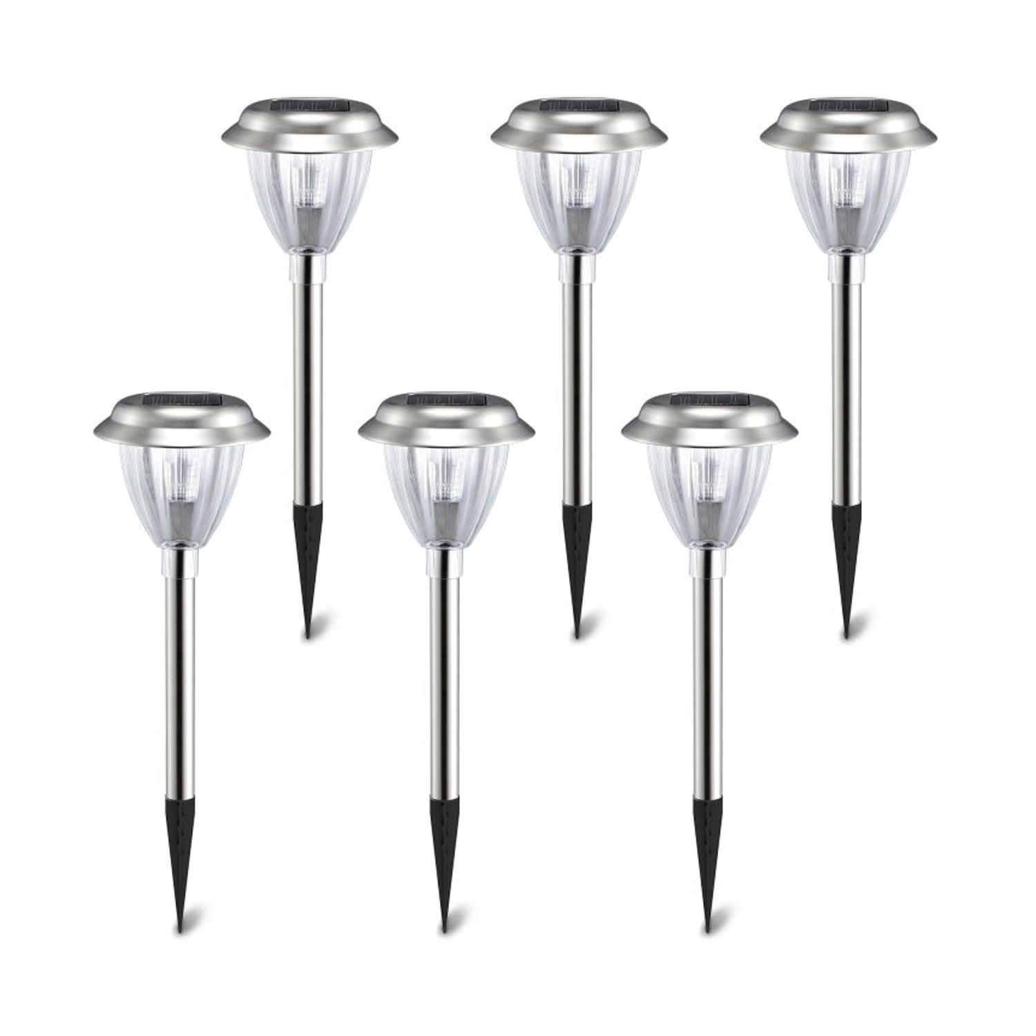 Aigostar LED Solar lamp op Zonne-energie -Tuinlamp - 6 stuks kopen ...