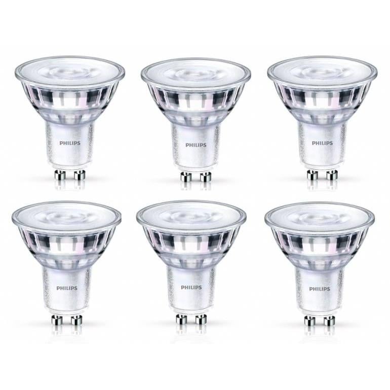 Philips GU10 4.9Watt LED-lamp Warm Glow 6 Stuks kopen? Shop bij fonQ!