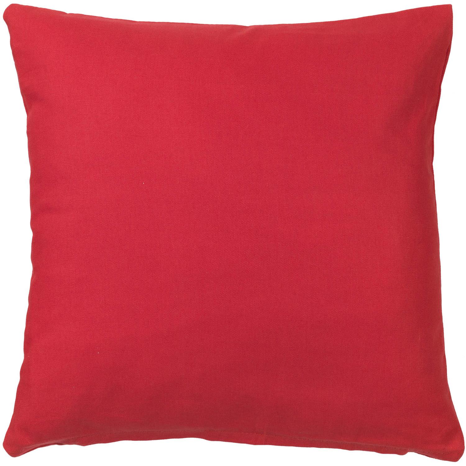 Dutch Decor - UNI - Kussenhoes van 100% katoen rood 50x50 cm kopen ...