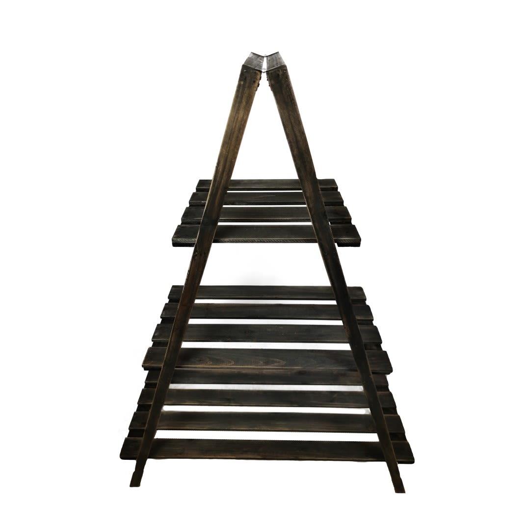 DKNC - Plank hout Birmingham - 88x37x118cm - Zwart kopen? Shop bij fonQ!