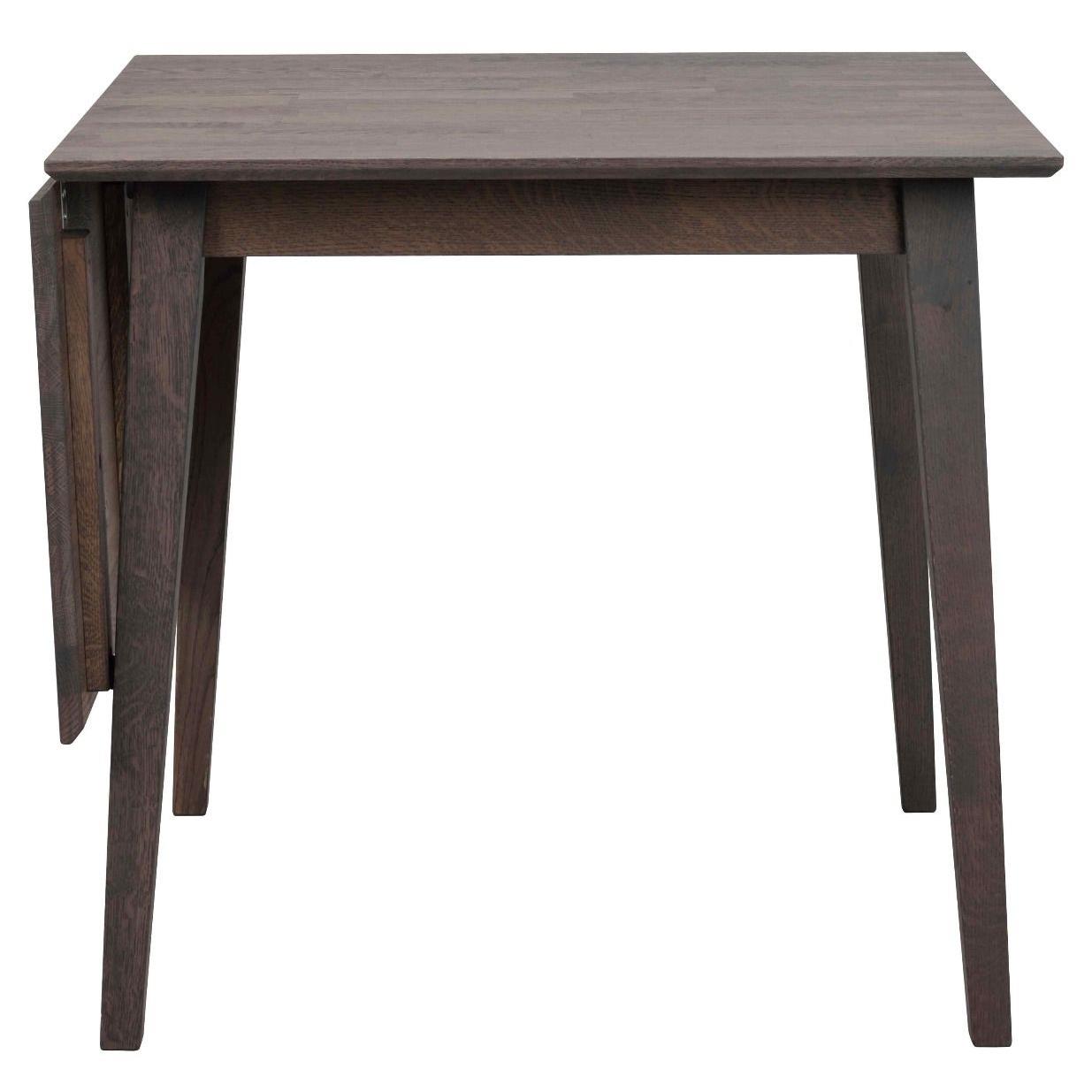 Rowico Filippa Uitklapbare Tafel 80+45 Cm - Donkerbruin Eiken kopen ...