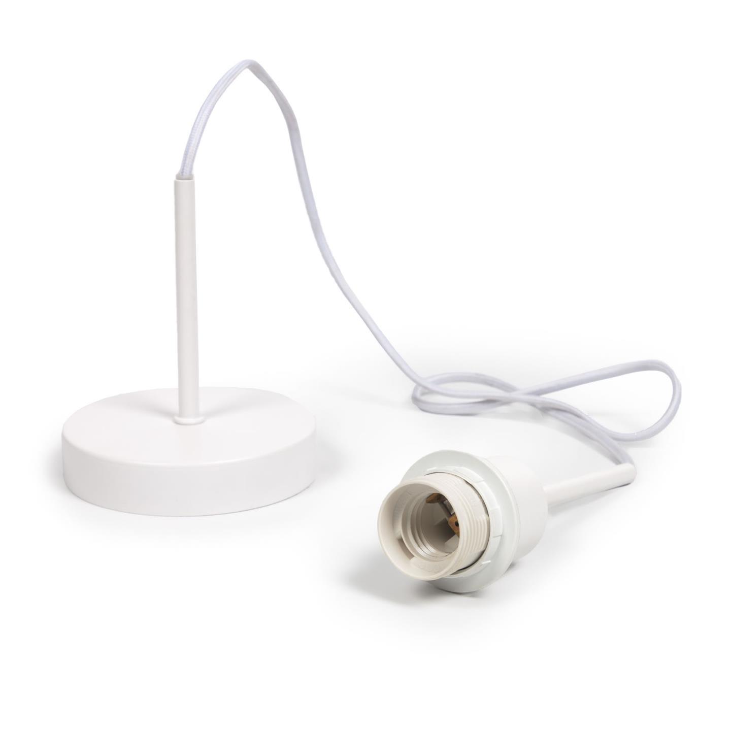 Kave Home - Hanglamp fitting Fulvia metaal wit 150 cm kopen? Shop bij fonQ!