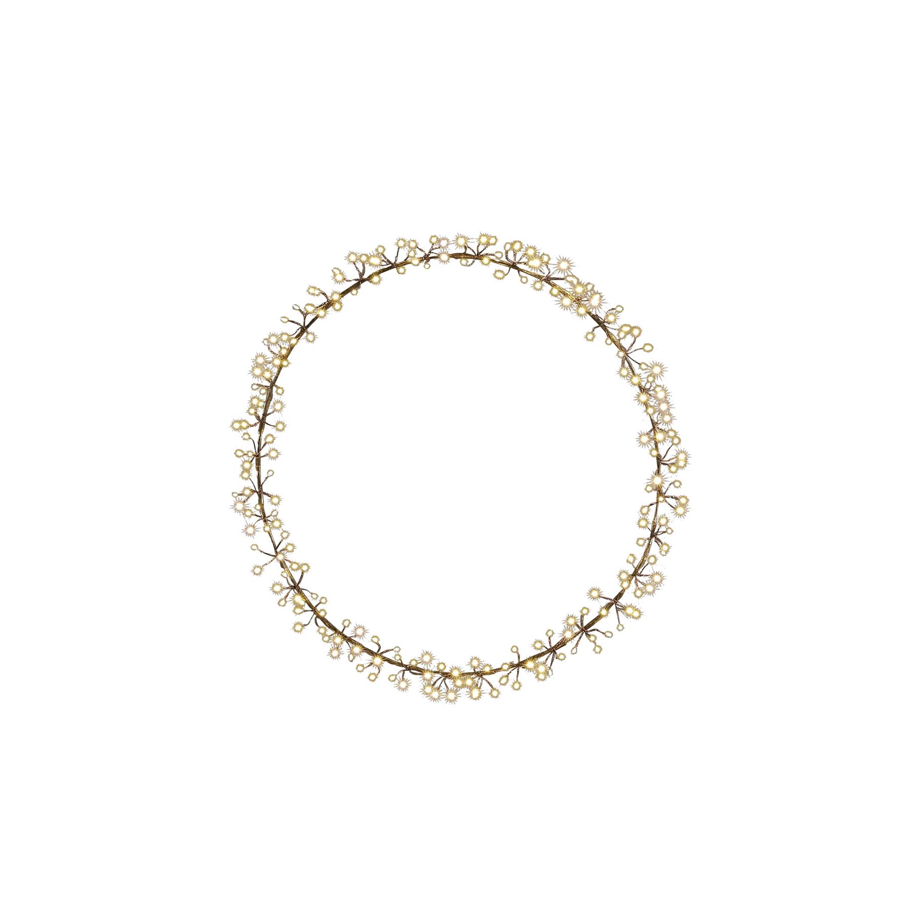 Luca Lighting Lichtkrans - Warm Witte LED Verlichting - Ø30 cm - Zwart ...