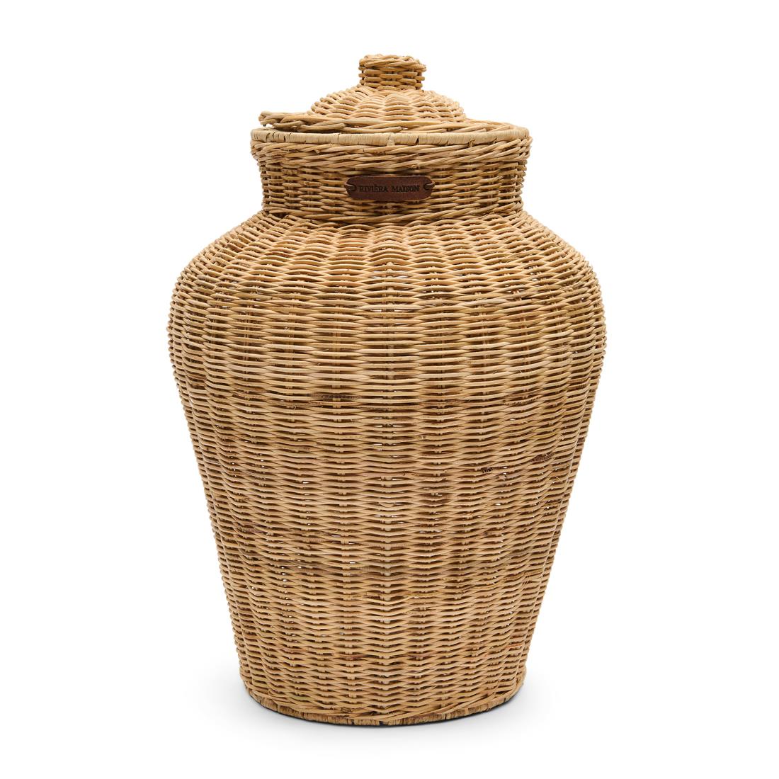Riviera Maison - Rustic Rattan Ginger Jar Decoration - Naturel kopen ...