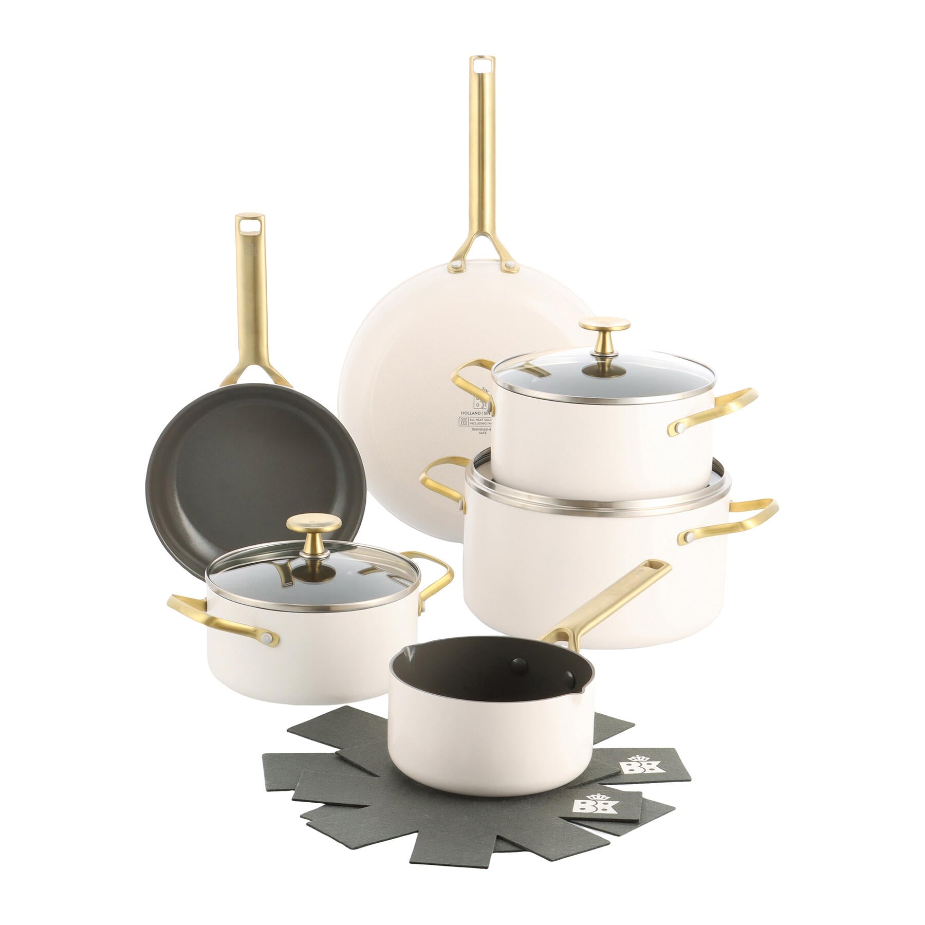 BK Sublime Pannenset 6-delig - Crème kopen? Shop bij fonQ!