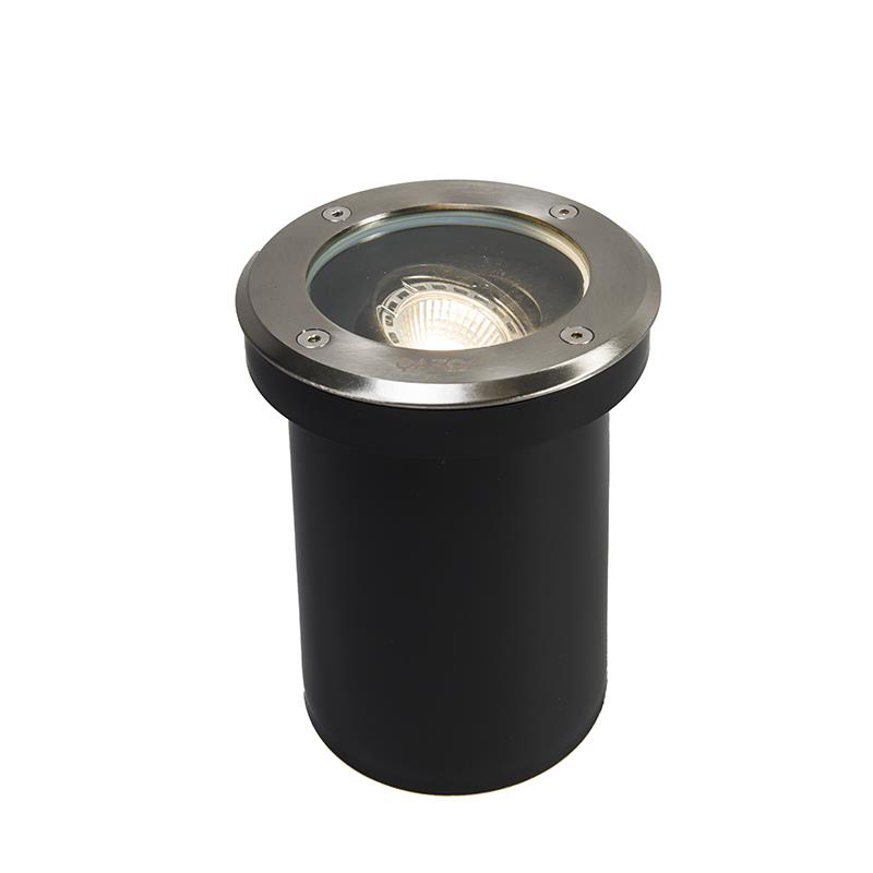 QAZQA Moderne buiten grondspot staal verstelbaar IP65 - Delux kopen ...