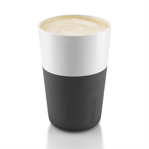 Eva Solo - Latte macchiato mokken , set van 2 Carbon black - Eva Solo ...