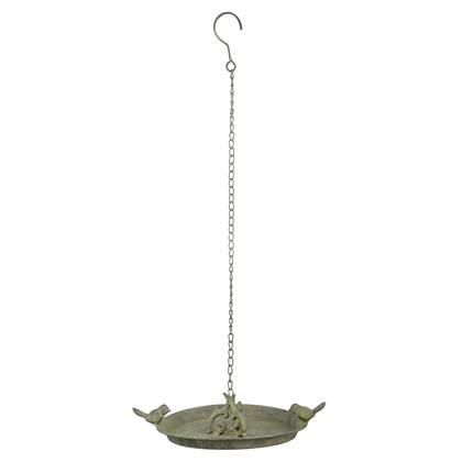 Esschert Design Vogelbad Hangend Verweerd Groen 2 vogels kopen? Shop ...